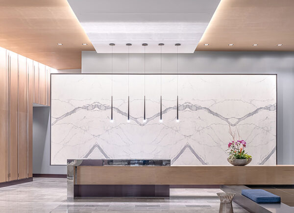 Lobby of Six Cardinal Way | Stonepeak Ceramics
