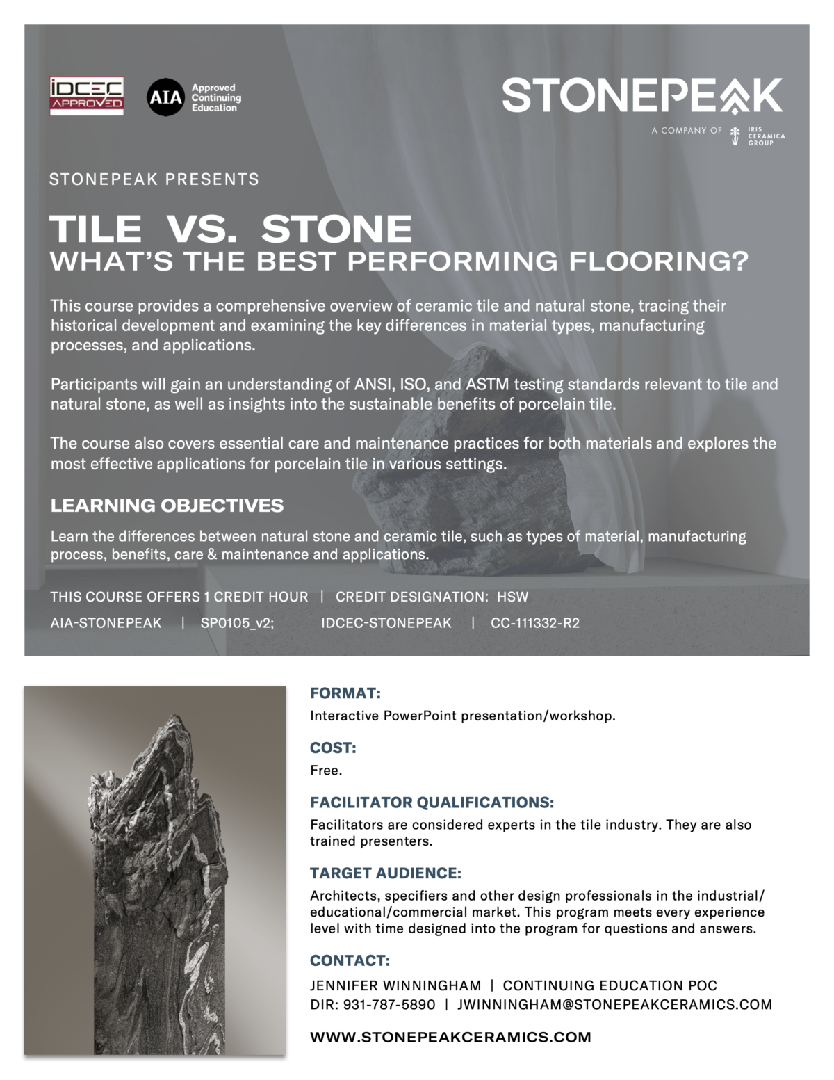 CEU - Tile Vs. Stone: What Is The Best Performing Flooring? | Stonepeak ...